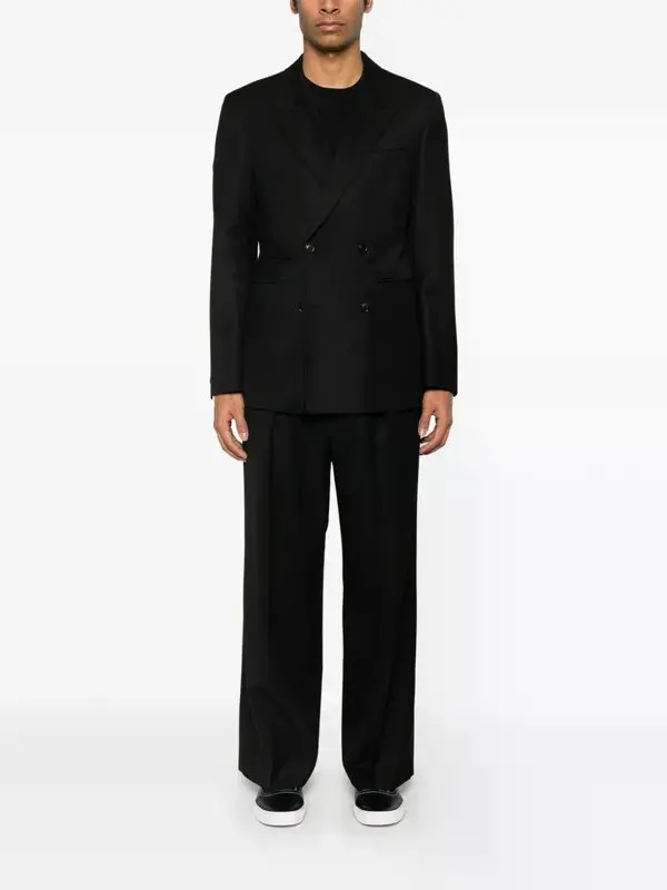 TONYWACK Double-breasted Twill Blazer