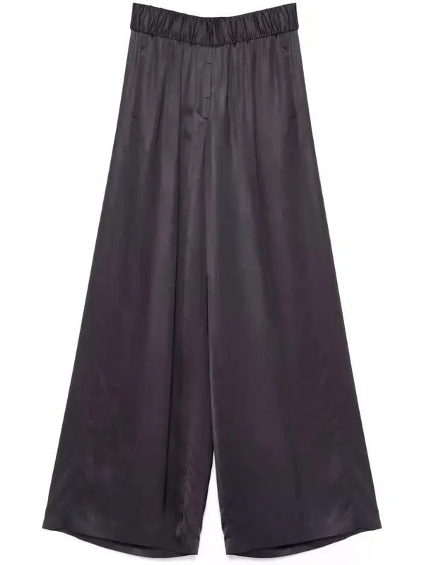 Peserico Pleated Wide-leg Trousers