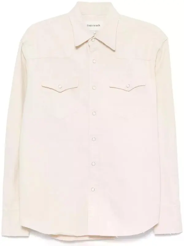 TONYWACK Denim Shirt - Neutrals