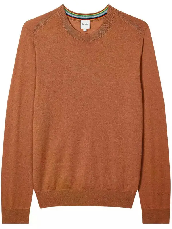 Paul Smith Merino Wool Sweater - Brown