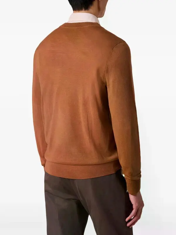 Paul Smith Merino Wool Sweater - Brown