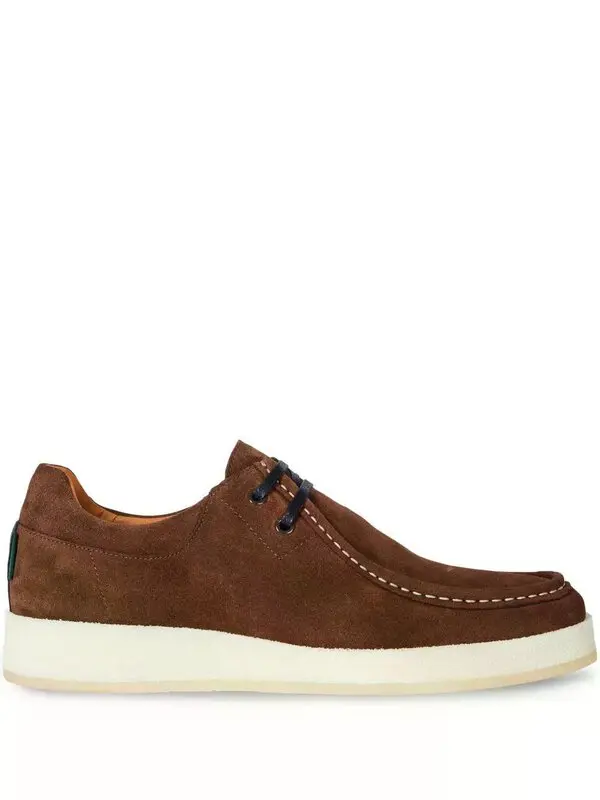 Paul Smith Suede Derby Shoes - Brown