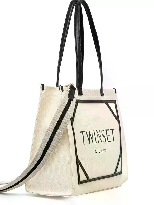 TWINSET Logo Tote Bag