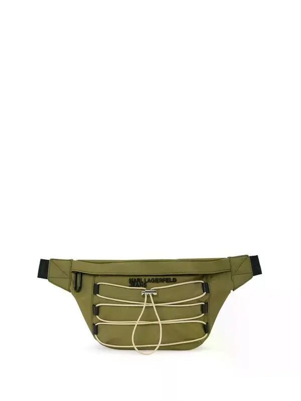 Karl Lagerfeld Logo Belt Bag - Green