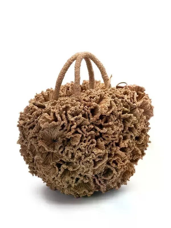 IBELIV Raffia Tote - Brown