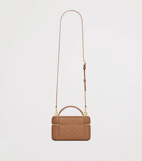 Saint Laurent Gaby Vanity Bag - Brown