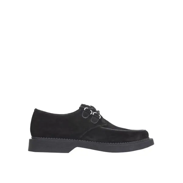 Saint Laurent Teddy Suede Derbies In Black - 46% Off | Editorialist