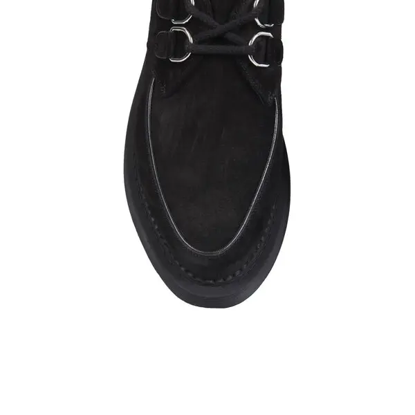 Saint Laurent Teddy Suede Derbies In Black - 46% Off | Editorialist