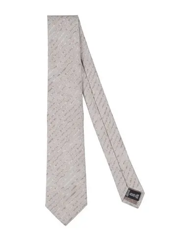 Emporio Armani Striped Necktie - Grey
