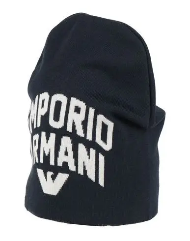 Emporio Armani Knitted Beanie - Midnight Blue