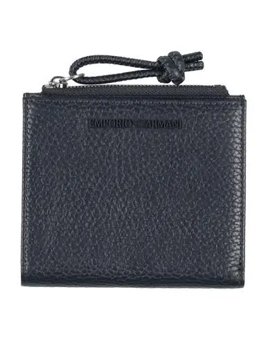 Emporio Armani Wallet Leather - Navy