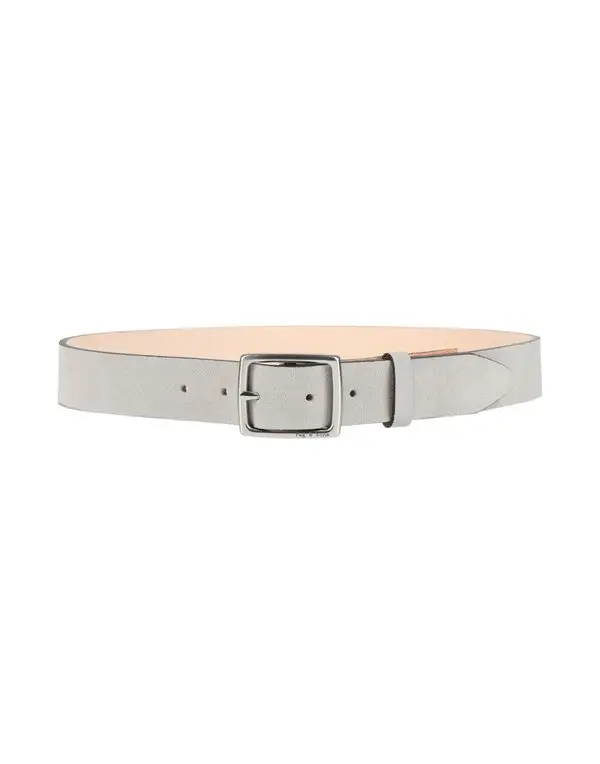 Rag & Bone Leather Belt In Grey - 44% Off | Editorialist display picture 2