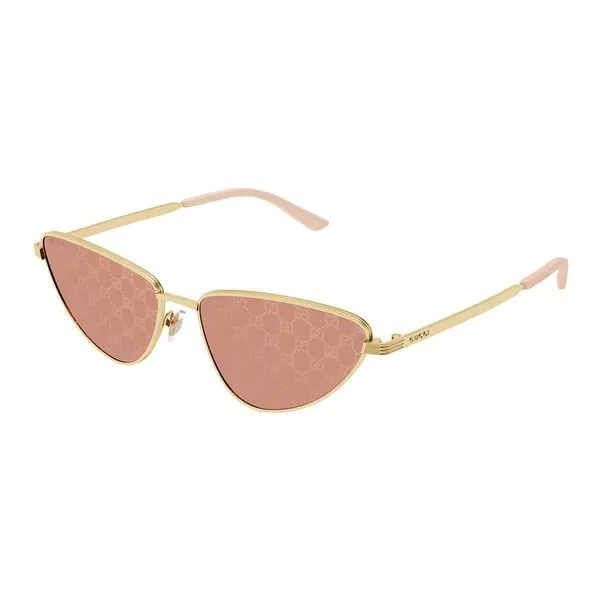 Gucci Cat-Eye Sunglasses In Gold - 28% Off | Editorialist display picture 1
