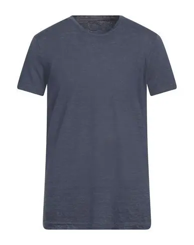 120% Lino T-shirt Size Linen - Blue
