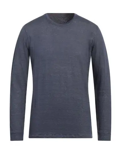 120% Lino T-shirt Size Linen - Slate Blue