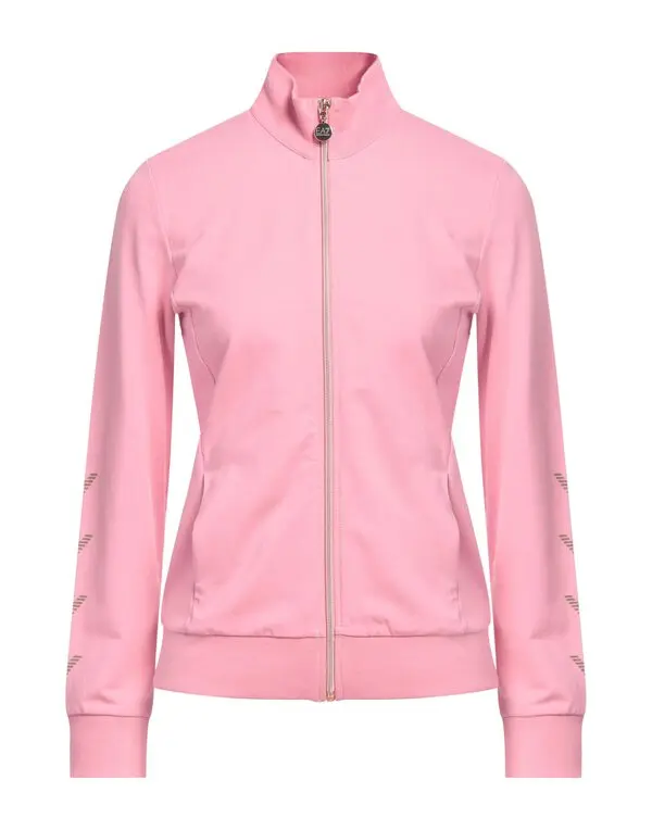 EA7 Organic Cotton Blend Sweatshirt - Pink