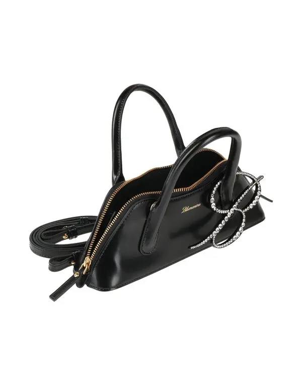 Blumarine Cow Leather Baguette Bag