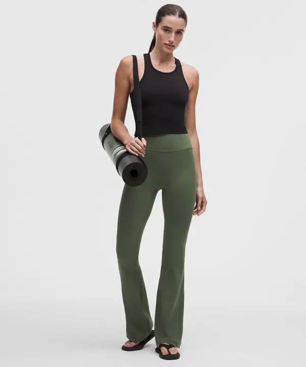 Lululemon Groove Nulu High-rise Flared Pant - Sassy Sage