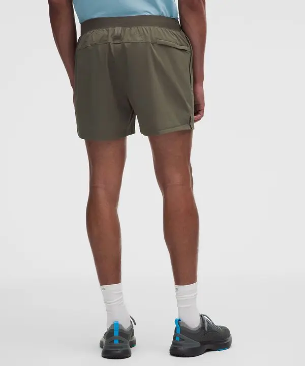 Lululemon License To Train Linerless 5" Short - Army Green