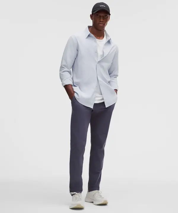 Lululemon Airing Easy Long-sleeve Shirt - Starch Blue