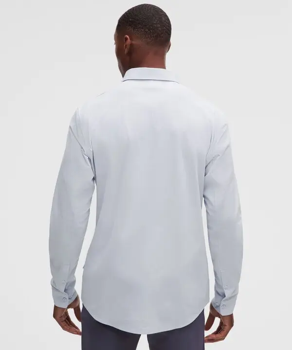 Lululemon Airing Easy Long-sleeve Shirt - Starch Blue