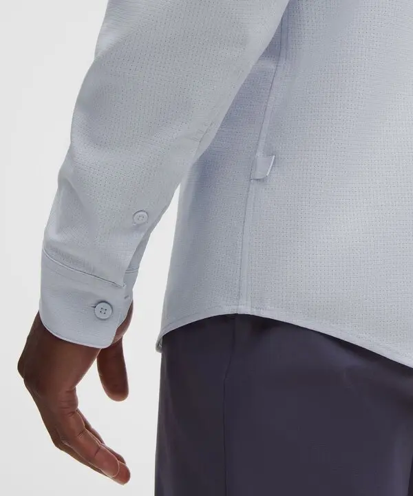 Lululemon Airing Easy Long-sleeve Shirt - Starch Blue