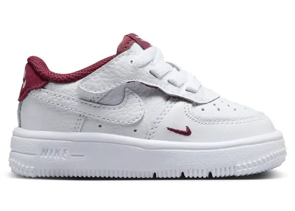 Nike Force 1 Low Lv8 Easyon Sneakers - White/team Red