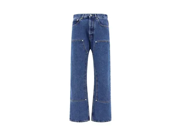 Palm Angels Monogram Workwear Denim Jeans