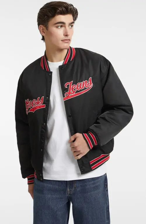Guess Patch Bomber Jacket
