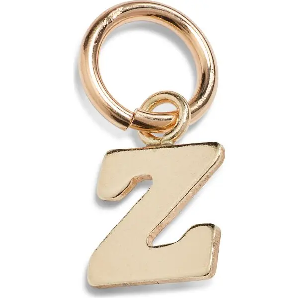 NASHELLE Initial Charm - Gold Fill - Z