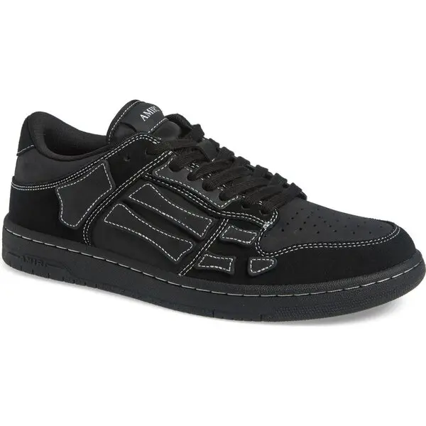 Amiri Skel Low Top Sneakers - Black | Editorialist