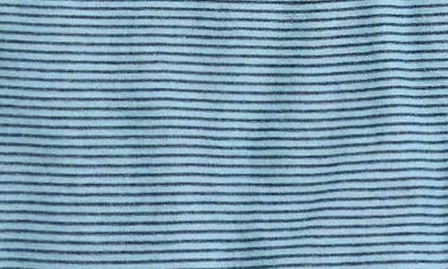 Billy Reid Pensacolo Stripe Polo - Steel Blue/ Carbon Blue