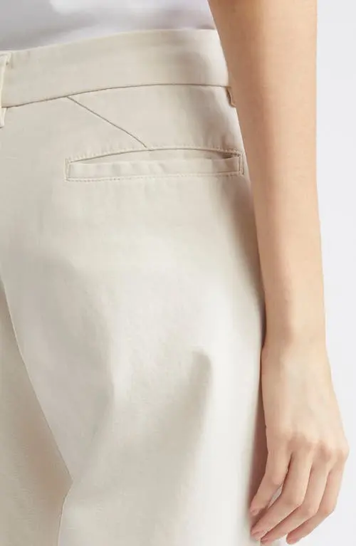 Eleventy Cotton-blend Slim Fit Trousers - Sand