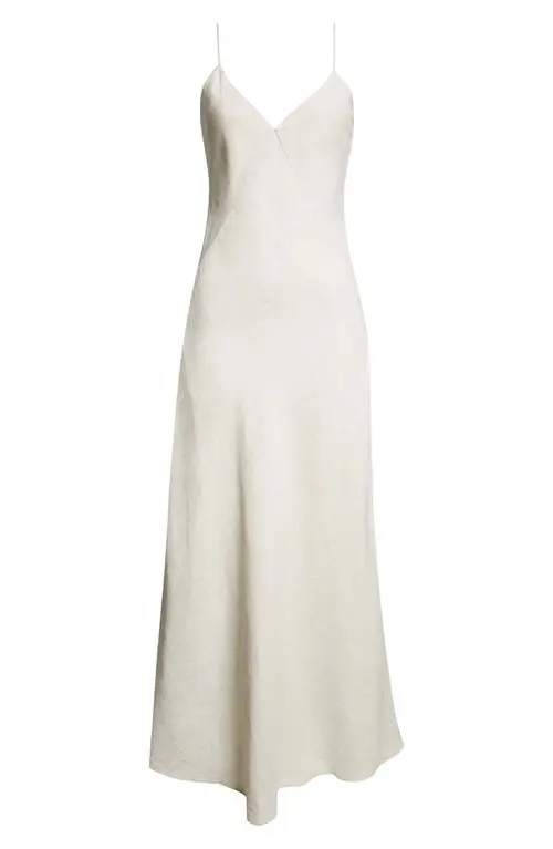 Eleventy Linen Blend Maxi Dress - Sand