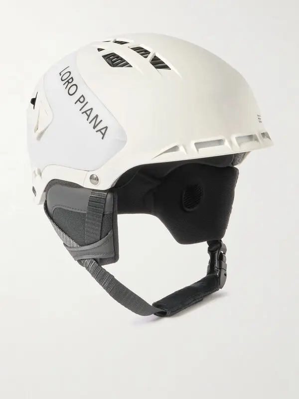 Loro Piana Logo-print Ski Helmet - Neutrals