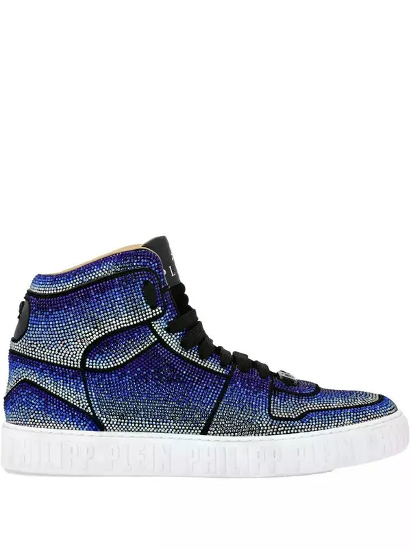 Philipp Plein Suede High-top Sneakers