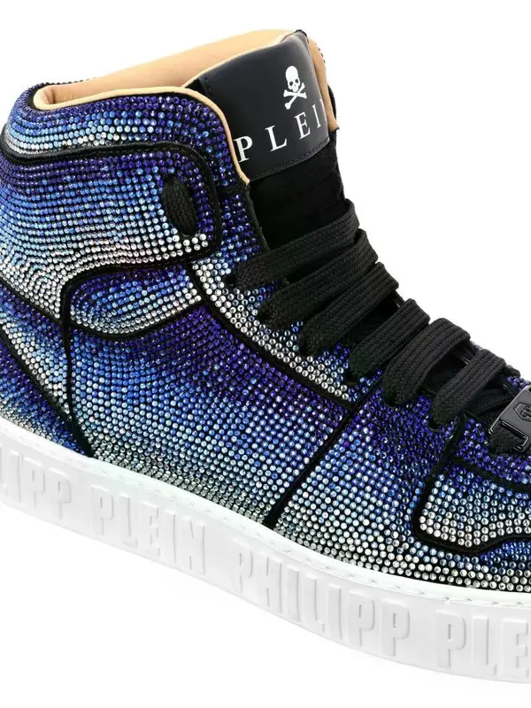 Philipp Plein Suede High-top Sneakers