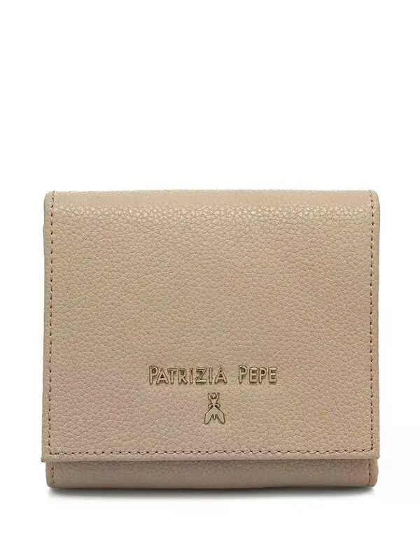 Patrizia Pepe Logo-lettering Wallet - Neutrals