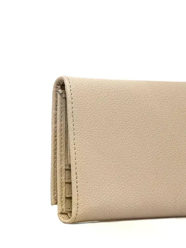 Patrizia Pepe Logo-lettering Wallet - Neutrals