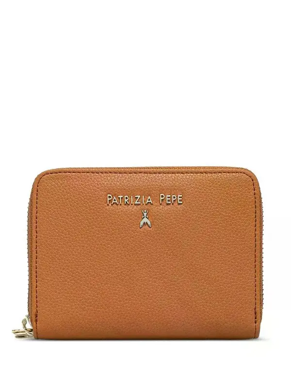 Patrizia Pepe Leather Wallet - Orange