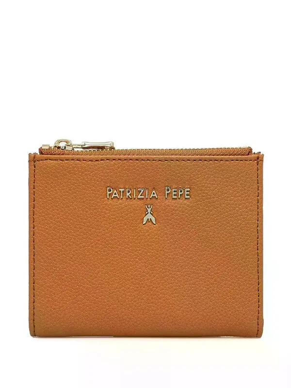 Patrizia Pepe Leather Wallet - Orange