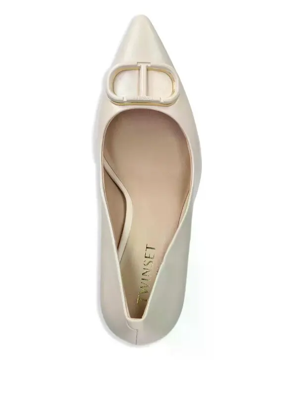 TWINSET 90mm Oval T Pumps