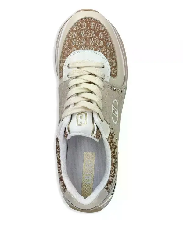 Liu Jo Jacquard Platform Sneakers