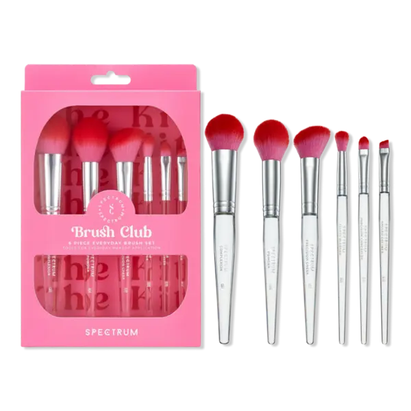 SPECTRUM Brush Club 6-piece Everyday Brush Set - One-color