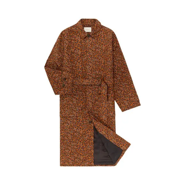 Aimé Leon Dore Belted Topcoat - Multicolor