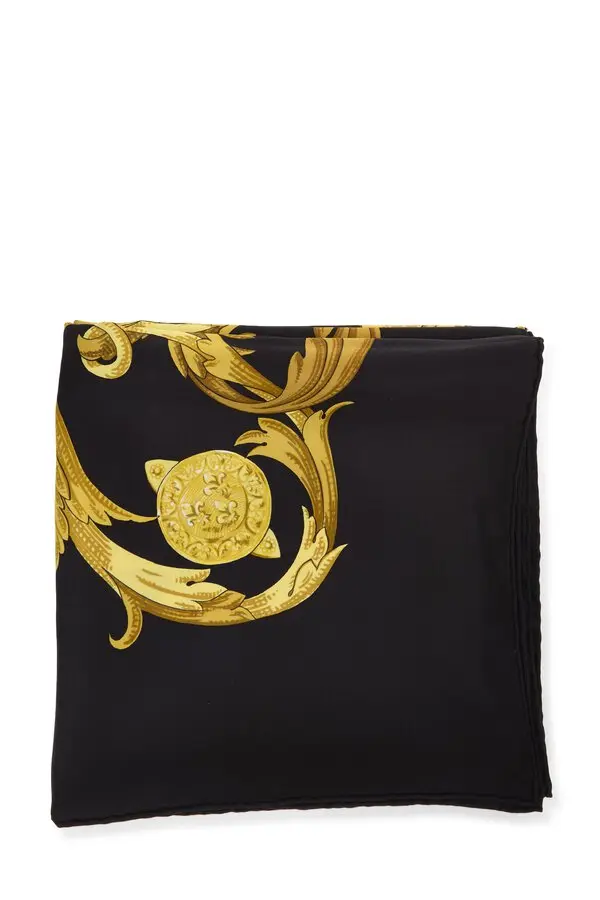 Hermès Multicolor 'le Mors A La Conetable' Silk Scarf 90