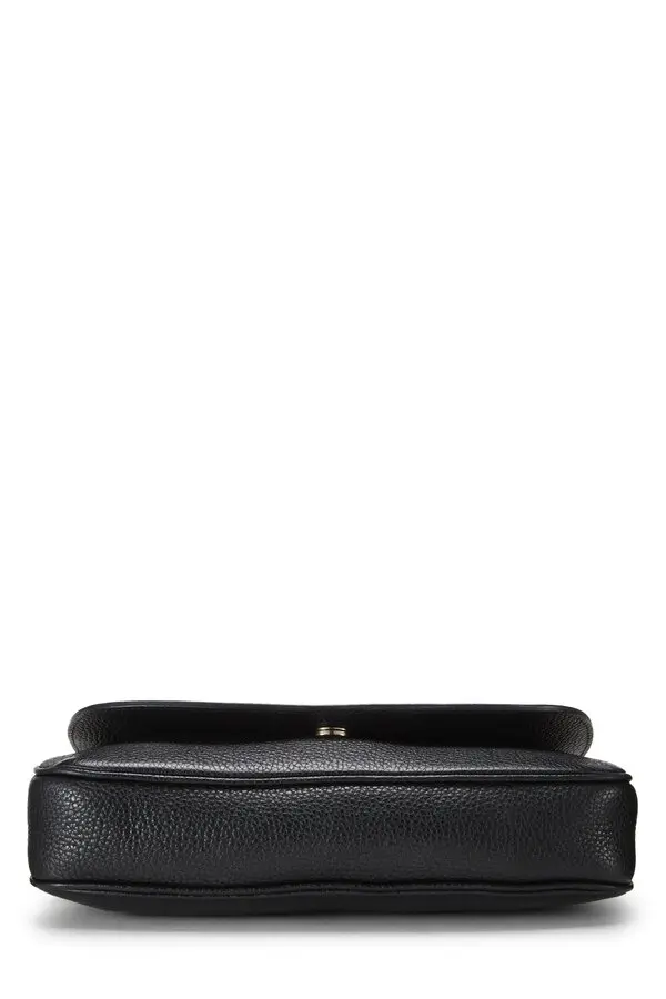 Gucci Grained Leather Soho Crossbody - Black