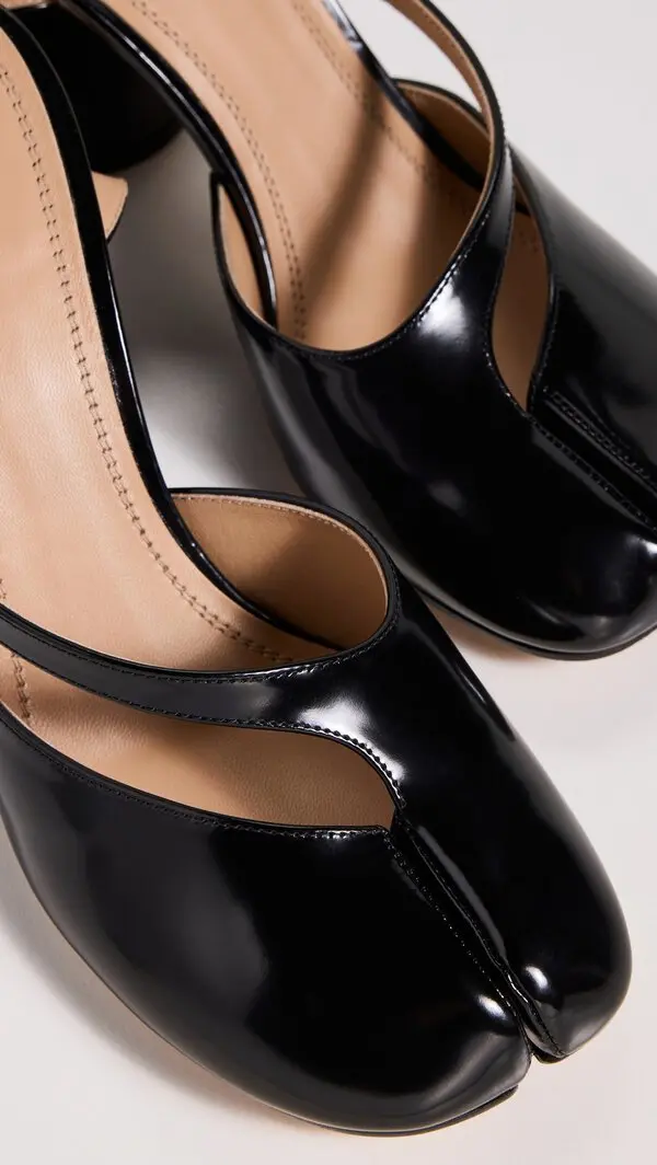 MAISON MARGIELA Tabi Sandal Pumps - Black