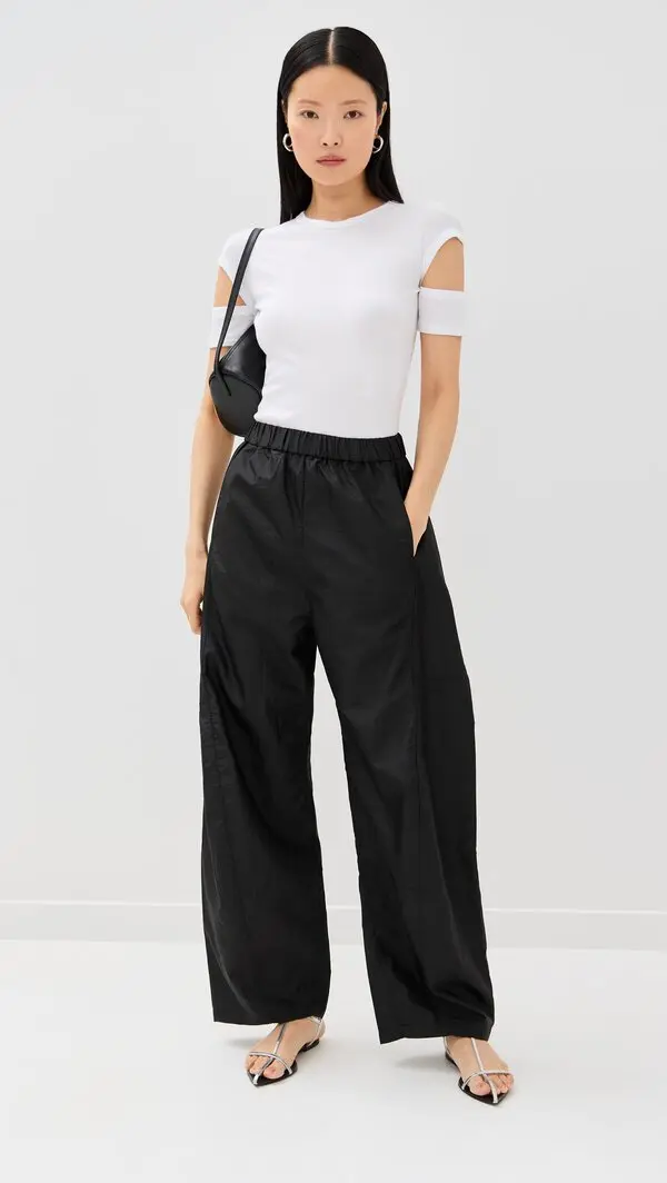 Tibi Crispy Nylon Winslow Pant