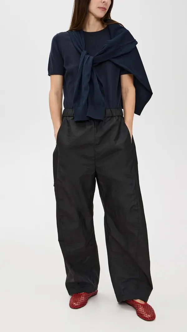 Tibi Petite Crispy Nylon Winslow Pants